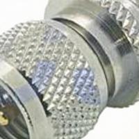 China Coaxial Adapter SMA Jack to Mini UHF Plug Featuring Brass Body and White Teflon Insulation L-com BA591 for sale