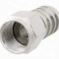 China Screw On Coupling Connector L-com V7C00003 for RG59 Coaxial Cable 75 Ohm Impedance 0 to 1 GHz Frequency for sale