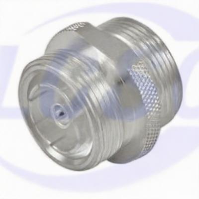 China 7 16 DIN Female to 7 16 DIN Female Coaxial Adaptor L com AXA DFDF with RoHS CE Certification and Silver Finish for sale