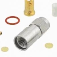 China Telecommunications SMA Male Connector L-com LCCN3207 18 GHz 50 Ohm Impedance with Gold Plated Contact for sale