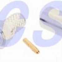 China 50 ohm impedance SMA female connector L-com LCCN3147 suitable for RG55 RG142 and RG223 coaxial cables for sale