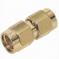 China 50 Ohm SMA Male to SMA Male Coaxial Adapter Connector L-com BA22 Designed for Frequency Range 0 to 18 GHz for sale