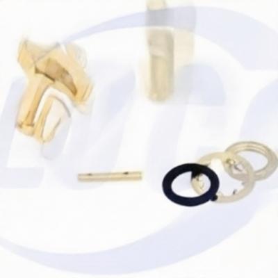 China L-com LCCN3195 SMA female connector featuring beryllium copper contact and gold plating for RF connections for sale