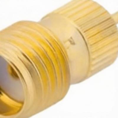 China Straight body SMA female connector L-com LCCN3164 designed for data communication and rack panel mount configurations for sale