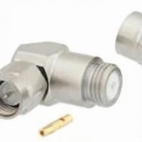China Semi Rigid Cable Connector L com LCCN3184 SMA Male Right Angle for in Wireless and Microwave Systems for sale