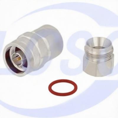 China N Male Connector for LMR 400 Series Coax Cables L-com EZ-400-NMC-2-D-LC Clamp Non Solder Attachment for sale