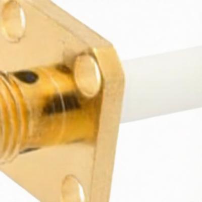 China 50 ohm impedance SMA female connector L-com LCCN3125 designed for data communication and rack panel mount uses for sale