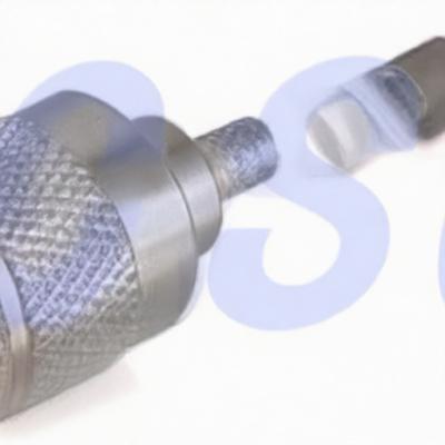 China Durable 5/8-24NEF-2B Connector L-com AUM-1700 UFL Male Crimp Type with Gold Finish Brass Center Contacts for sale