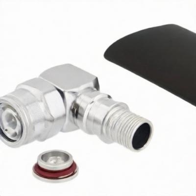 China Crimp Solder Attachment TNC Male Right Angle Connector for 400 Series Cables L com TC 400 TM RA D LC for sale