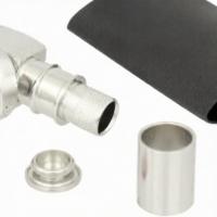 China Compact and N Male Right Angle Connector L-com TC-400-NMH-RA-D-LC for Solder Attachment to LMR-400 Cables for sale