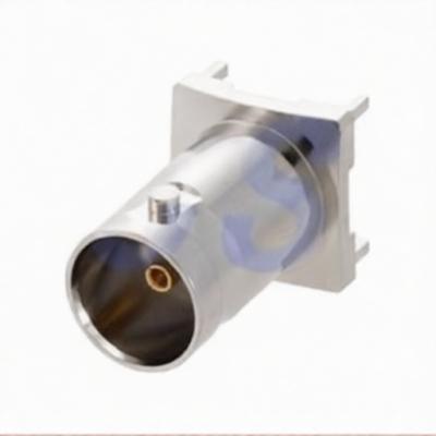 China 75 Ohm Coaxial Connector PCB Mount Type L-com V7C00013 BNC S T Jack Suitable for Signal Transmission for sale