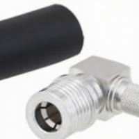 China QMA Male Right Angle Connector Crimp Non Solder Attachment L-com EZ-240-QM-RA-X-LC for LMR 240 Series Cables for sale