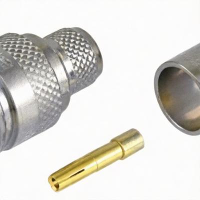 China High durability L-com ANF-1406 straight female jack crimp for RG8 LMR400 coaxial cable for sale