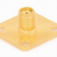 China 18 GHz SMA Female Connector with Beryllium Copper Contact and Gold Over Nickel Plating L-com LCCN3205 for sale