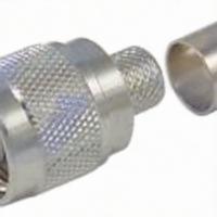 China Durable L-com ANM-1420 solderless crimp connector designed for LMR400 cable and wide frequency range for sale