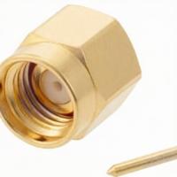China High frequency SMA male connector L-com LCCN3191 designed for solder attachment and industrial applications for sale
