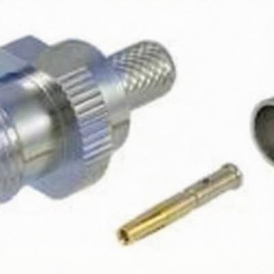 China TNC Female Crimp Connector for LMR240 Cable L-com ATF-1506 Offering 50 Ohm Impedance and Frequency Range up to 6 GHz for sale