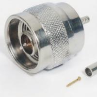 China L com BAC523 N Type Male Coaxial Connector for RG174 188 316 Cable Featuring Solder Body Crimp Ferrule for sale