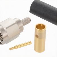 China 12.4 GHz SMA Male Connector L-com LCCN3144 for RG188-DS and RG316-DS Coaxial Cable Solder Attachment for sale
