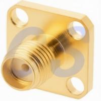 China Durable stainless steel gold plated sma female connector L-com LCCN3185 for high frequency applications up to 18 GHz for sale
