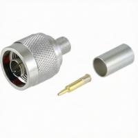 China High Voltage Coaxial Cable Assembly L-com ANM-1304 with C N Male Crimp Connector and RoHS Compliance for sale