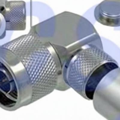 China N Male Right Angle Crimp Coaxial Connector L com ANM 1616 Suitable for LMR600 and Equivalent Cables for sale