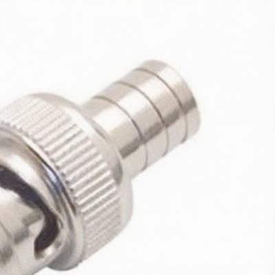China 75 Ohm BNC Connector for RG59 Plenum Cable Featuring Brass Body and Gold Plated Pin L-com BAC031 Model for sale