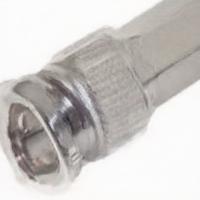 China RoHS Compliant Twist On BNC Connector for RG58 RG59 Coaxial Cable L-com BAC838-59 Brass Construction for sale
