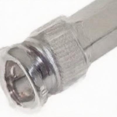 China RoHS Compliant Twist On BNC Connector for RG58 RG59 Coaxial Cable L-com BAC838-59 Brass Construction for sale