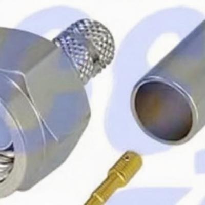 China L com AWM 1700 W Male Crimp Connector for RG58 and LMR195 Cables Supporting Up to 6 GHz Frequency for sale