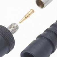 China Signal Transmission with L-com BIF-83 BNC Connector Featuring Insulated Housing and PVC Boot for sale