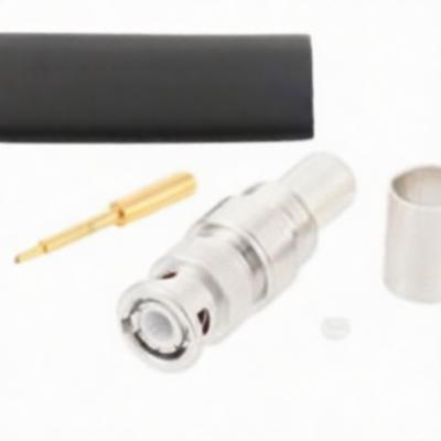 China L com TC 400 BM X LC BNC Male Connector Operating at 50 Ohms up to 6 GHz for RF Boxes and Laboratory for sale