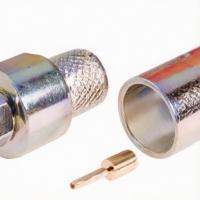 China L com ARSP 1404 RP SMA Straight Plug Crimp Connector Featuring Durable Brass Construction RG8 LMR400 for sale