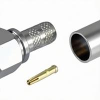 China RP SMA Female Crimp Connector L com ARSP 1700 Featuring Frequency Range from 0 to 6 GHz and Low VSWR for sale