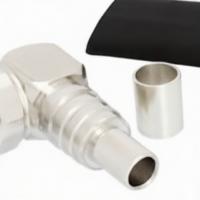 China N Male Right Angle Connector L-com EZ-400-NMH-RA-X-LC Compatible with LMR-400 and 400 Series Coax Cables for sale