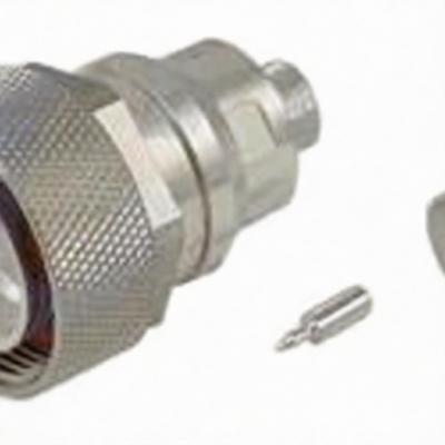 China 7 16 DIN Male Crimp Connector L com ADM 1400 optimized for LMR400 coaxial cable offering signal integrity for sale