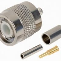 China TNC Straight Male Connector with RG174 Coaxial Cable 50 Ohms Frequency Range 0 to 11GHz L-com BAC531 for sale