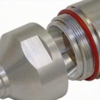 China Durable N Female Clamp Connector for LMR900 Coaxial Cable Featuring L com ANF 2906 Threaded Design for sale