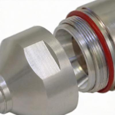 China Durable N Female Clamp Connector for LMR900 Coaxial Cable Featuring L com ANF 2906 Threaded Design for sale