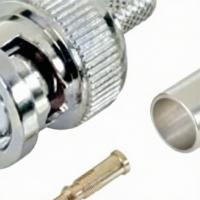 China L com BAC547 BNC Male Straight Connector Designed for RG223 U Cable Offering 50 Ohm Coaxial Connection for sale