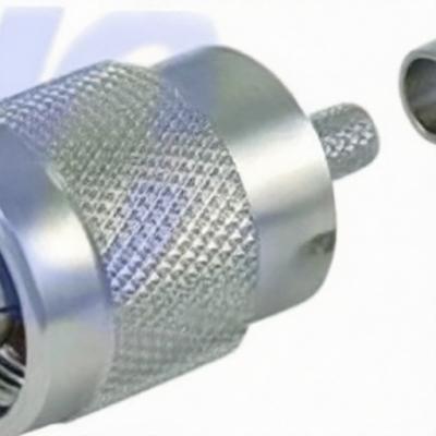 China N Male Solderless Crimp Connector for LMR195 Coaxial Cable L com ANM 1722 Provides Durable Connection for sale