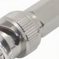 China Twist on BNC Connector L-com BAC838-58 Suitable for RG58 RG59 Coaxial Cables Nickel Plated Brass Body for sale