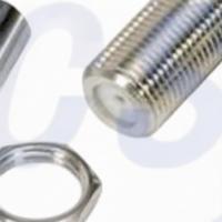 China L com BAC520 F type connector featuring brass body gold plated pin and PTFE insulator for RG59 cable for sale