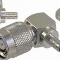 China brass and nickel plate coaxial connector L-com ARTP-1714 supporting RG58 LMR195 cables with 50 Ohm impedance for sale