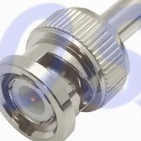 China 50 Ohm Straight BNC Plug Crimp Coaxial Connector Compatible with RG174 RG188 RG316 L-com BAC836B-74 for sale