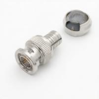 China High Reliability BNC M Connector L-com BAC042 for RG6-Q Plenum Cable Featuring Brass Body Material for sale