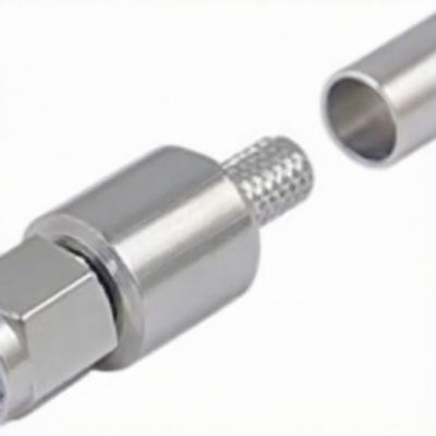 China coaxial connector L-com ARSP-1728 RP-SMA plug EZ LMR195 with 50 Ohm impedance and 0 to 6 GHz frequency range for sale