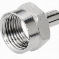 China 75 Ohm F Termination L-com BTF75M Constructed with Zinc Alloy Diecast Body and Polypropylene Insulator for sale
