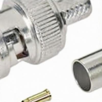 China 75 Ohm BNC Plug RG59B U Coaxial Cable with 20 AWG Center Conductor and Acetal Insulator L com BAC027A for sale