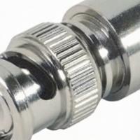 China brass BNC plug with 93 Ohm impedance L-com BTB9MD featuring gold plated contacts and polypropylene insulator for sale